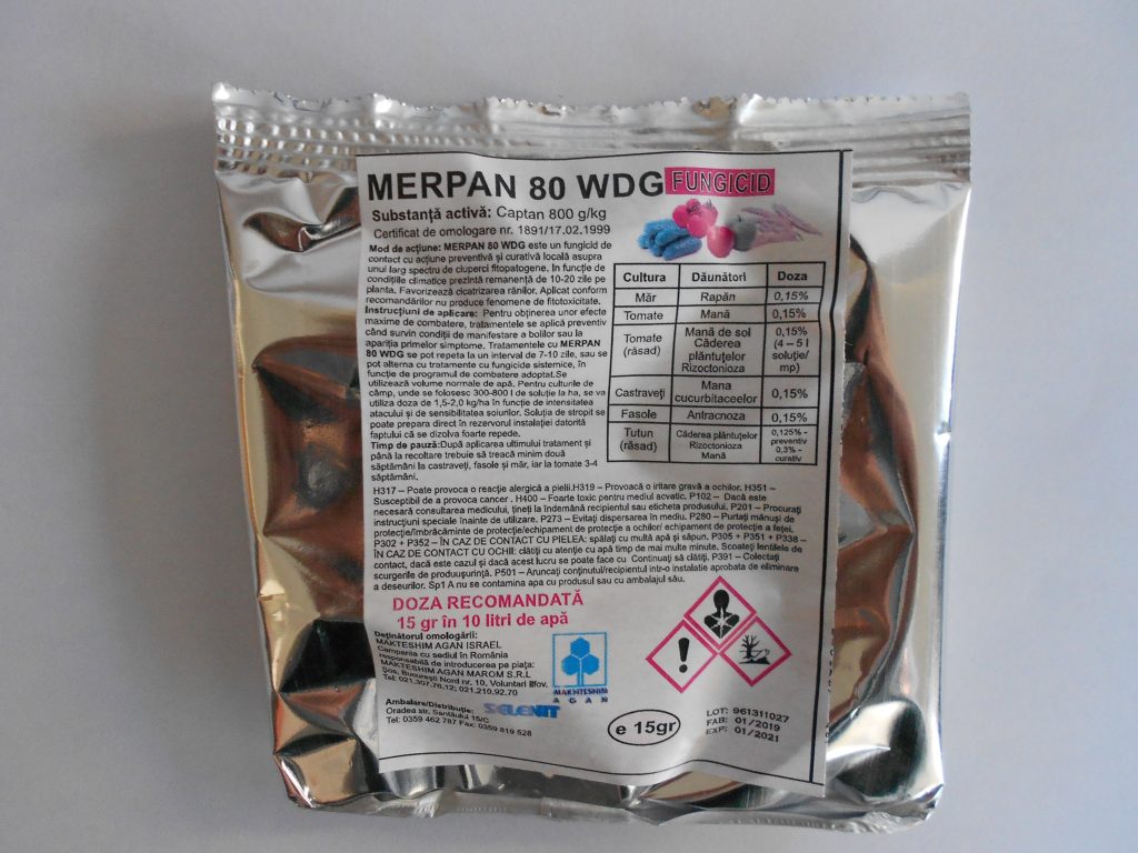MERPAN 80 WDG - AgroInnovation - Fungicid de contact